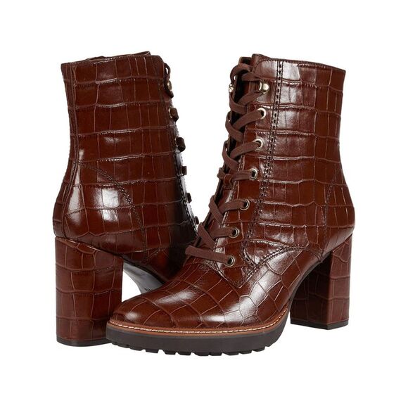 Naturalizer | Shoes | Naturalizer Womens Brown Crocodile Platform ...